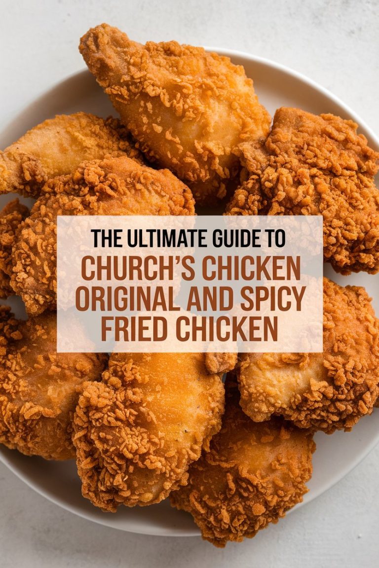 The Ultimate Guide to Church’s Chicken Original and Spicy Fried Chicken ...