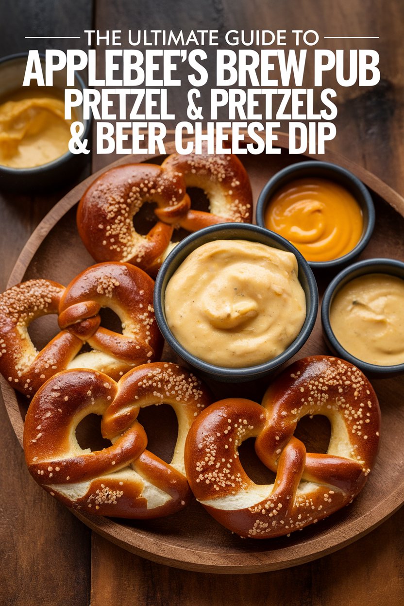 The Ultimate Guide to Applebee’s Brew Pub Pretzels & Beer Cheese Dip ...