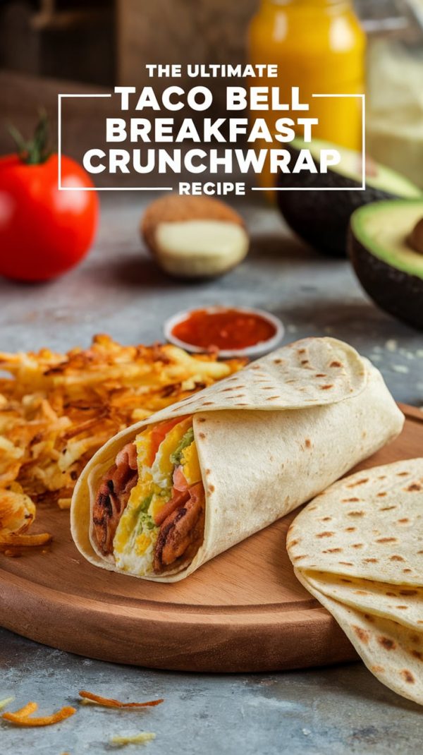 The Ultimate Taco Bell Breakfast Crunchwrap Recipe – Copycat Takeout