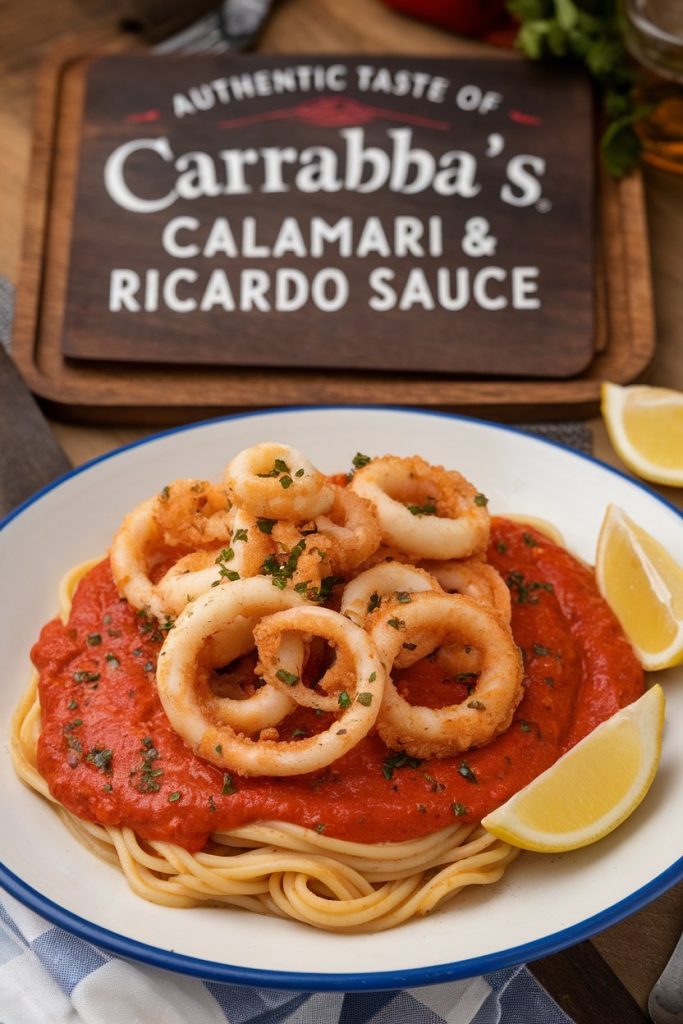 The Authentic Taste of Carrabba’s Calamari & Ricardo Sauce – Copycat ...