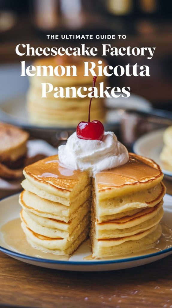 The Ultimate Guide to Cheesecake Factory Lemon Ricotta Pancakes ...