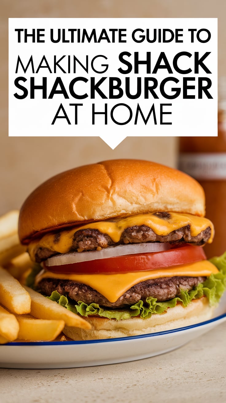 The Ultimate Guide to Making Shake Shack Shackburger at Home – Copycat ...