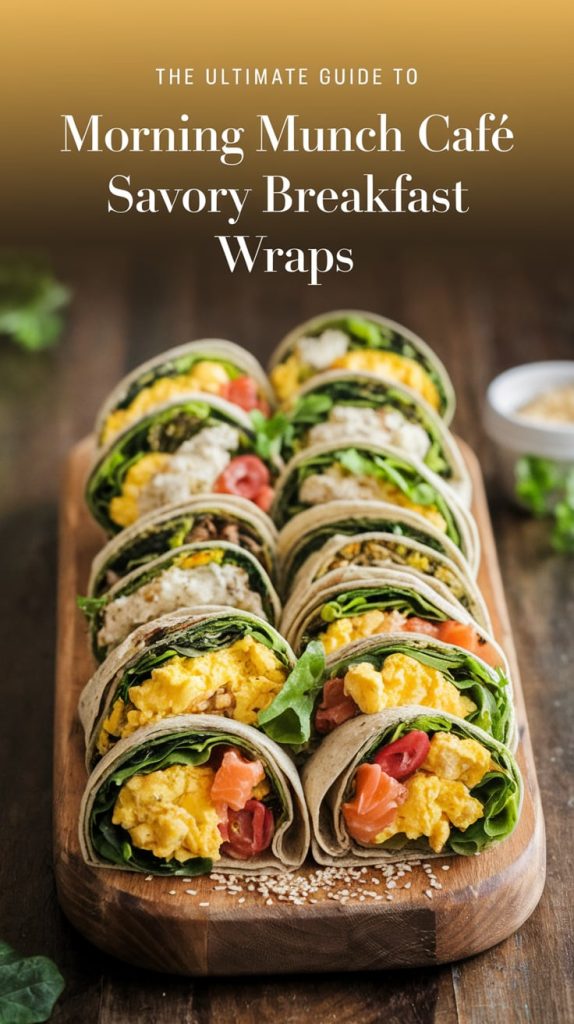 The Ultimate Guide to Morning Munch Café Savory Breakfast Wraps ...