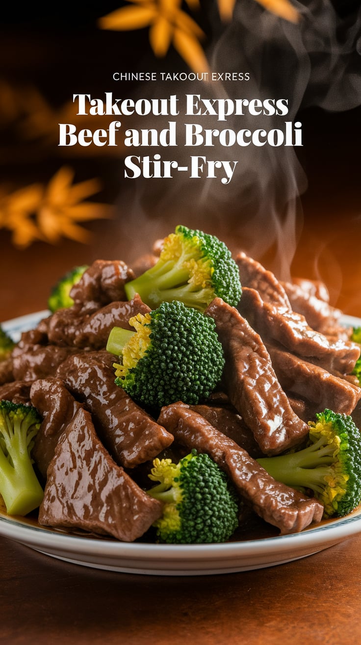 Chinese Takeout Express Beef and Broccoli Stir-Fry – Copycat Takeout