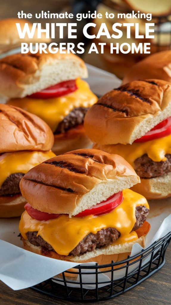 The Ultimate Guide to Making White Castle Burgers at Home – Copycat Takeout