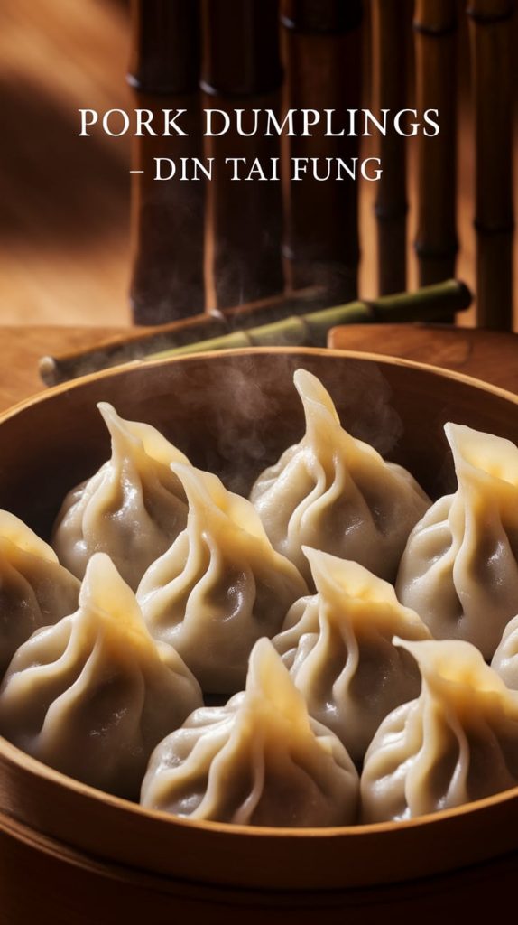 Pork Dumplings – Din Tai Fung – Copycat Takeout