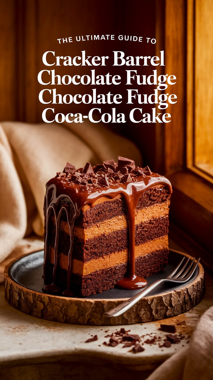 The Ultimate Guide to Cracker Barrel Double Chocolate Fudge Coca-Cola ...