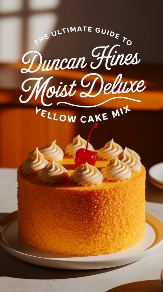 The Ultimate Guide to Duncan Hines Moist Deluxe Yellow Cake Mix ...