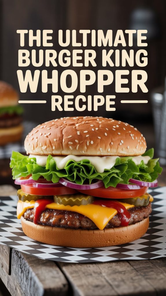The Ultimate Burger King Whopper Recipe – Copycat Takeout
