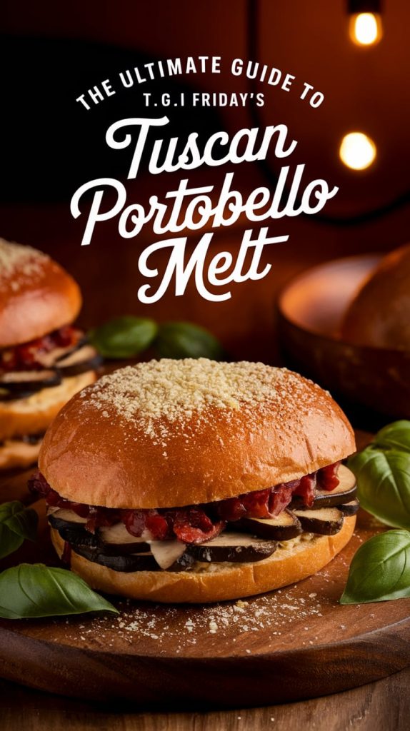 The Ultimate Guide to T.G.I Friday’s Tuscan Portobello Melt – Copycat ...