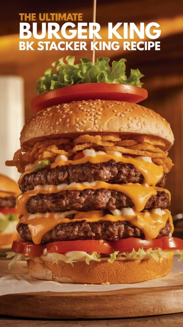 The Ultimate Burger King BK Stacker King Recipe – Copycat Takeout