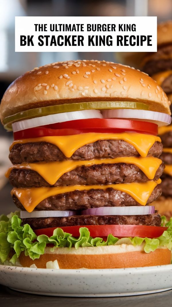 The Ultimate Burger King BK Stacker King Recipe – Copycat Takeout