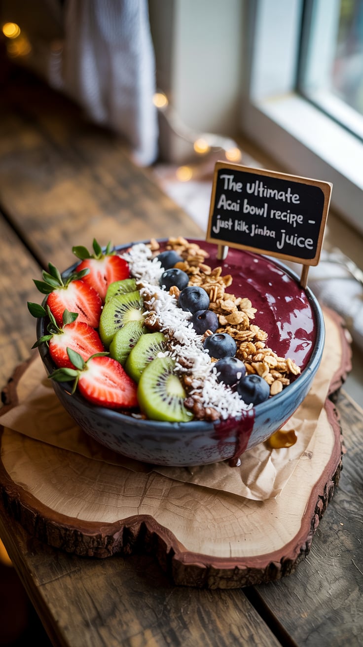 The Ultimate Acai Bowl Recipe – Just Like Jamba Juice – Copycat Takeout